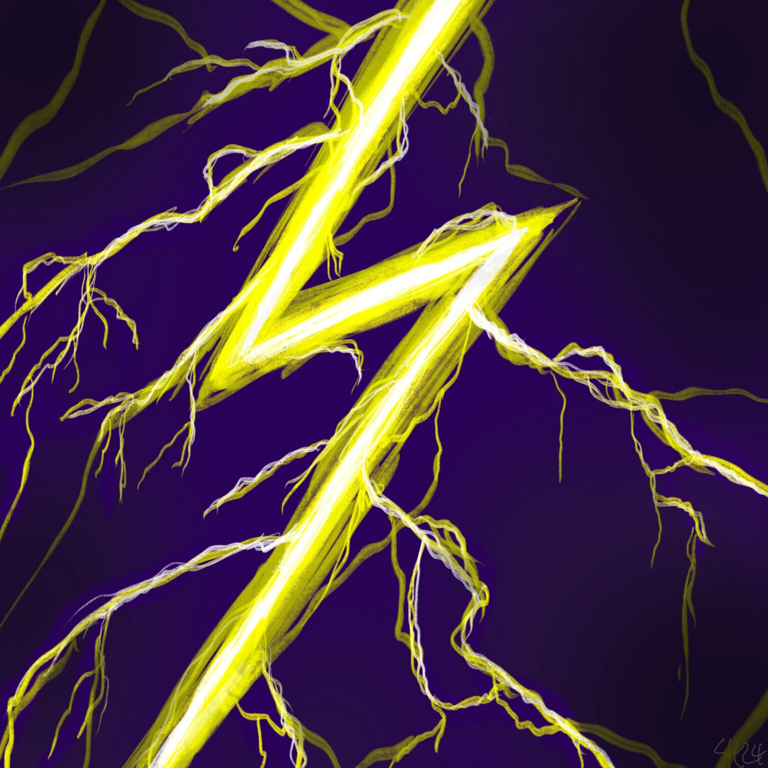 Blitze zeichnen – Tipps & Techniken vom Künstler